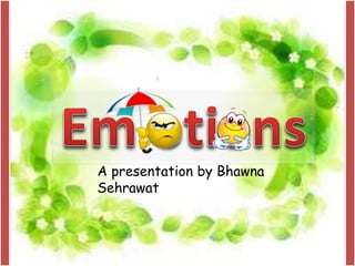 EMOTIONS PSYCHOLOGY CLASS 11 | PPTX