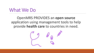 OpenMRS Presentation | PPTX