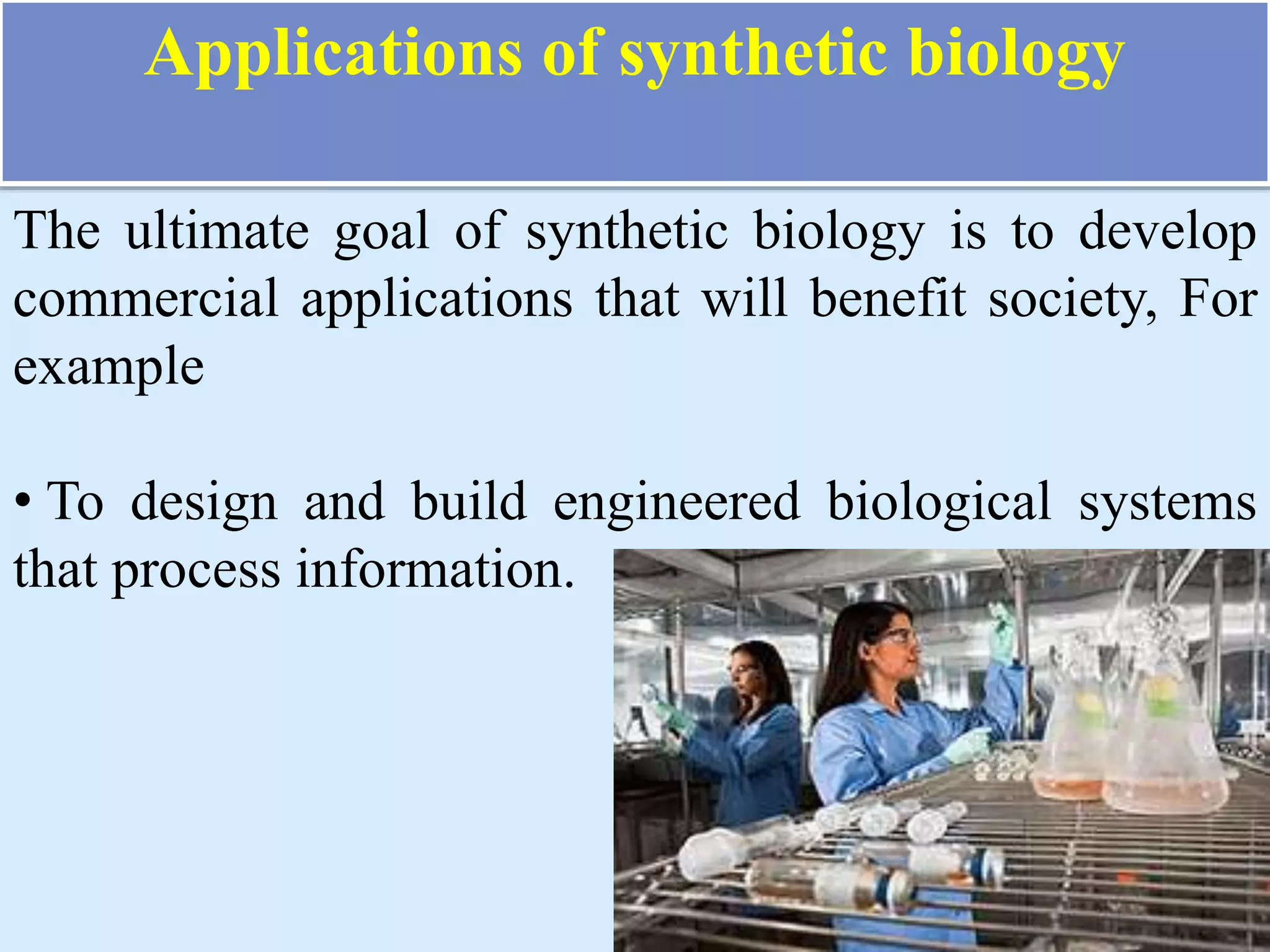 Synthetic Biology | PPTX