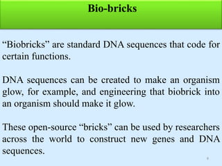 Synthetic Biology | PPTX