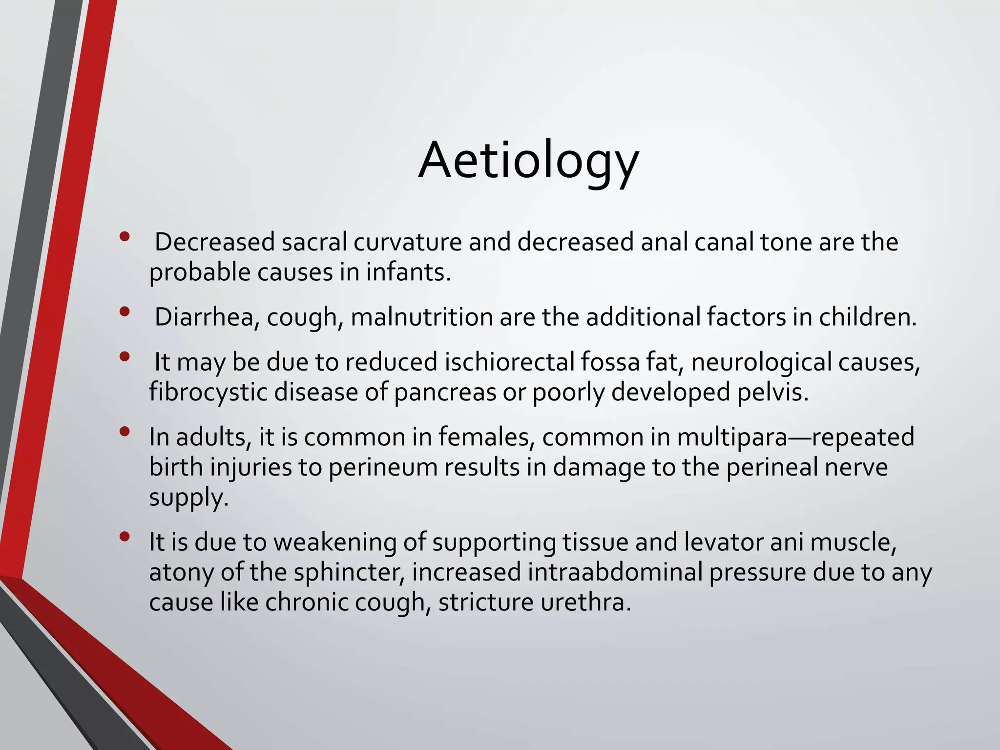 RECTAL PROLAPSE | PPTX