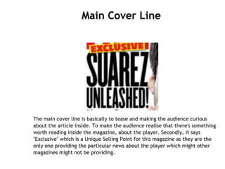 Magazine Cover Analysis | PPTX