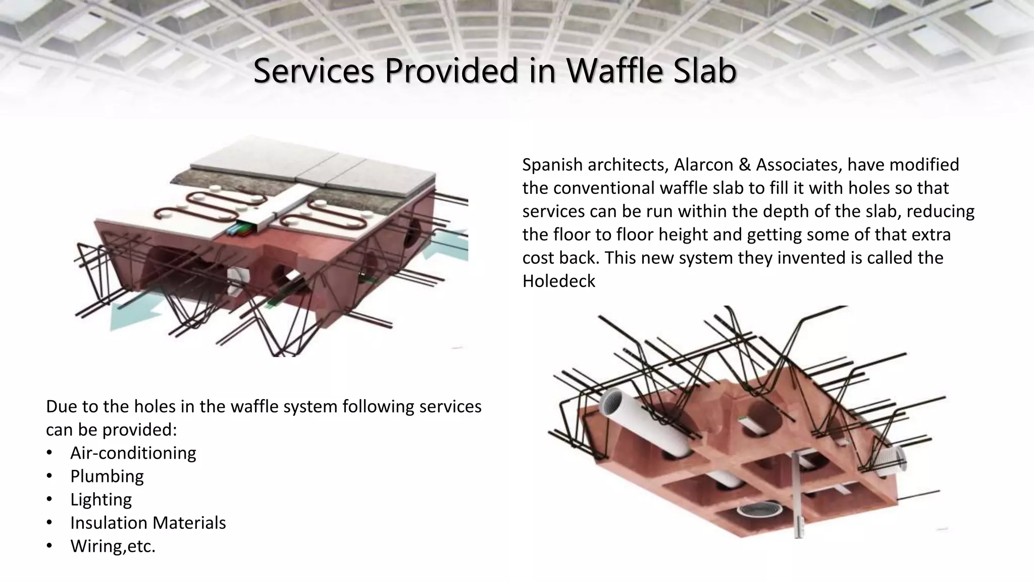 Flat Grid / Waffle Slab | PPTX