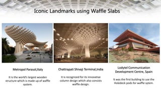 Flat Grid / Waffle Slab | PPTX