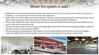 Flat Grid / Waffle Slab | PPTX