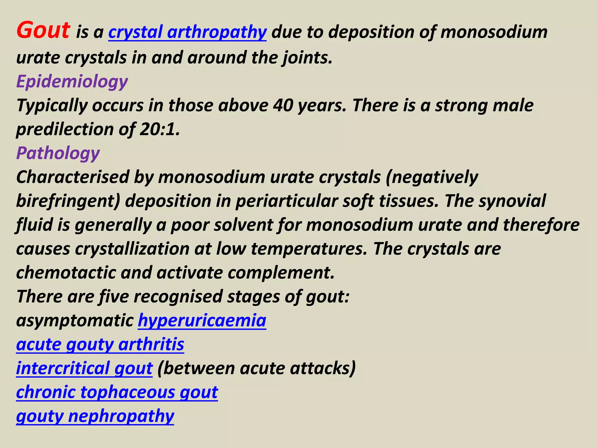 Presentation1.pptx, radiological imaging of gout disease. | PPTX