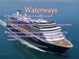 Human settlement transport and communication | PPT