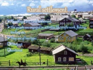 Human settlement transport and communication | PPT
