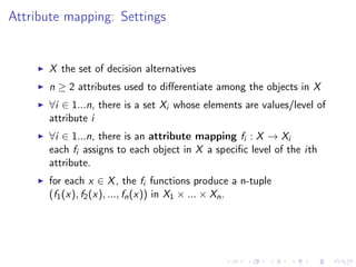 Multiattribute Decision Making | PDF