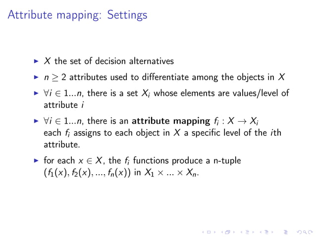 Multiattribute Decision Making | PDF