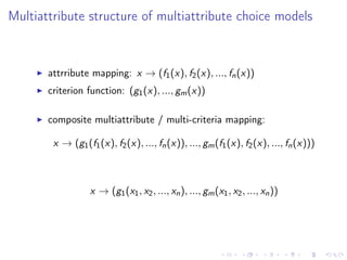 Multiattribute Decision Making | PDF