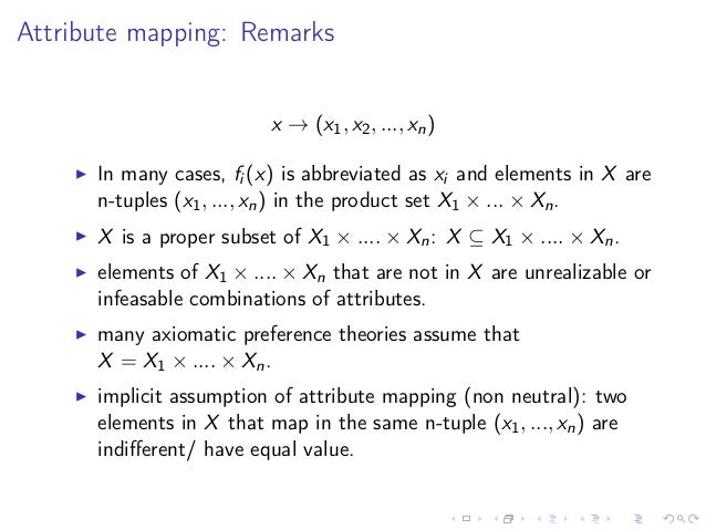 Multiattribute Decision Making