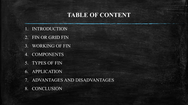 FIN (GRID) operation in Missile & Rockets | PPTX