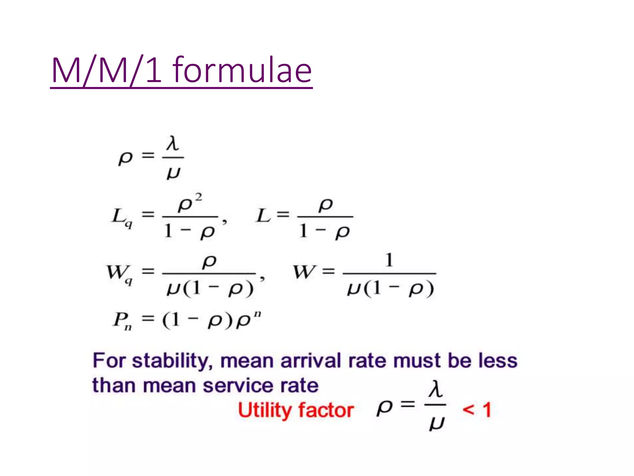 queuing theory/ waiting line theory | PPTX