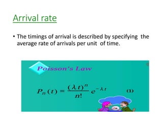queuing theory/ waiting line theory | PPTX