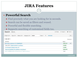 VSO & JIRA Project Management Tool | PPTX