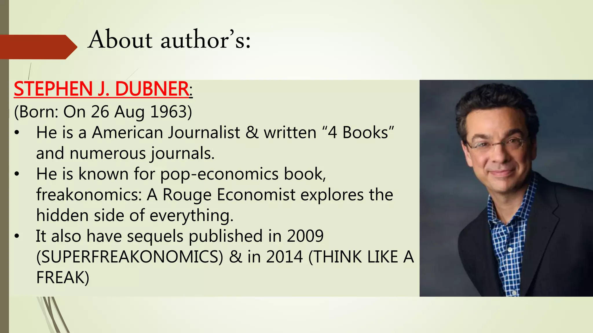 Super Freakonomics | PPTX