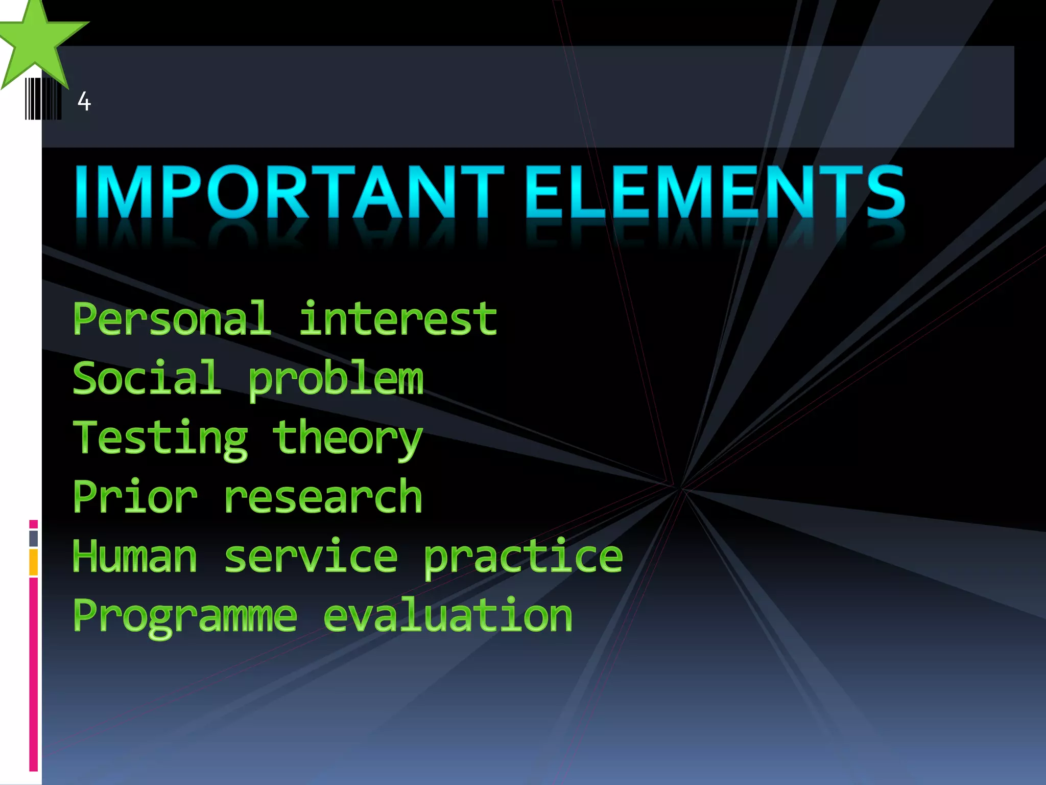 RESEARCH TOPIC | PPTX