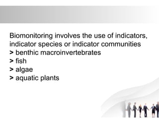 Role of Bio Markers In Water Monitoring | PPT