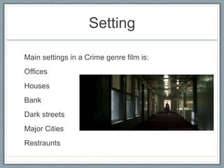Genre: Crime (Heist) | PPTX
