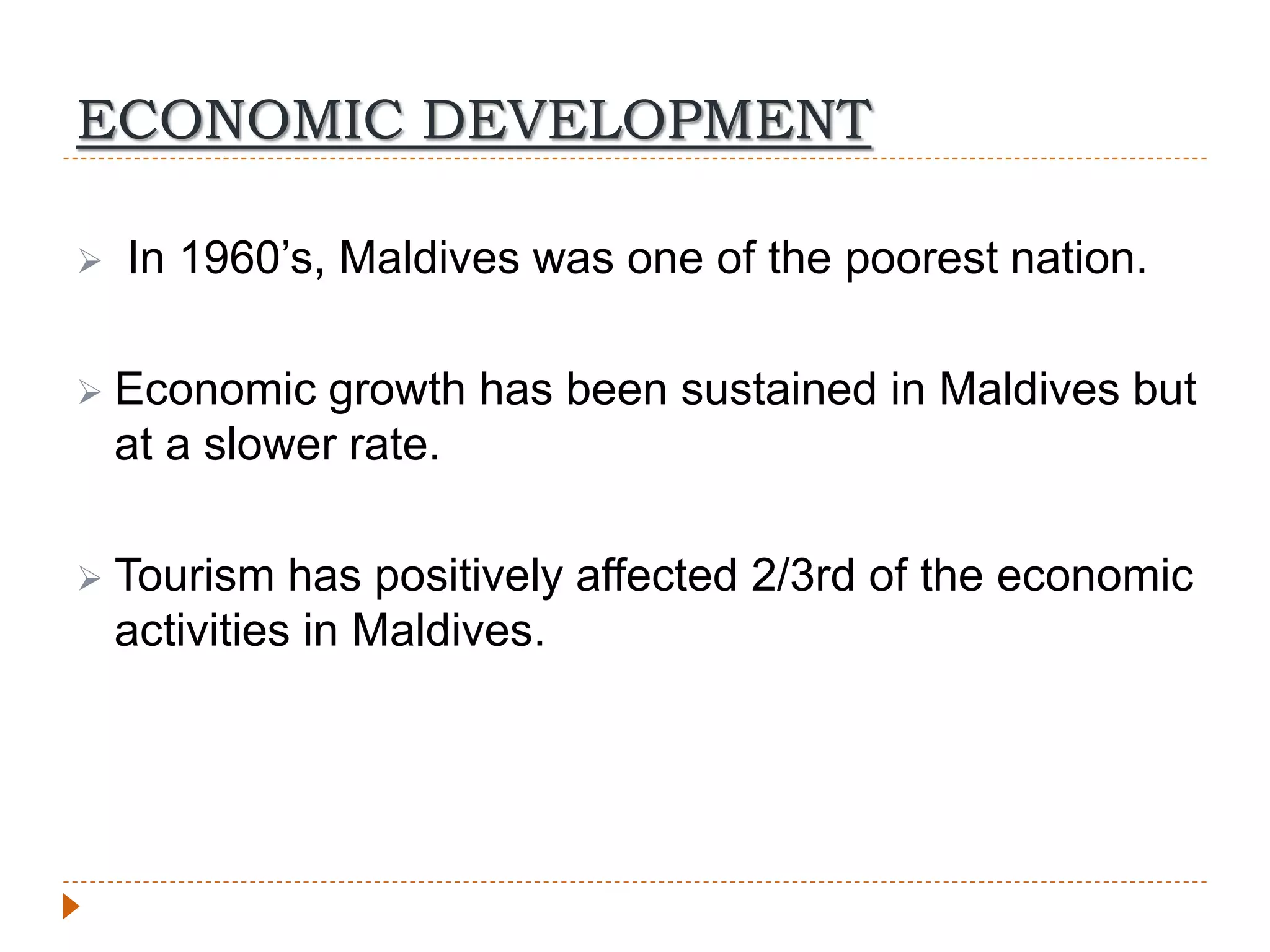 Comparing economies of India VS Maldives | PPTX