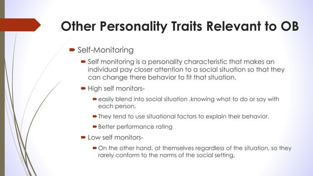 personality | PPT