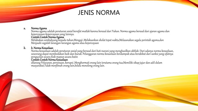 nilai dan norma | PPTX
