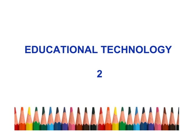"Roles and Functions of Educational Technology in 21st Century Education" | PDF