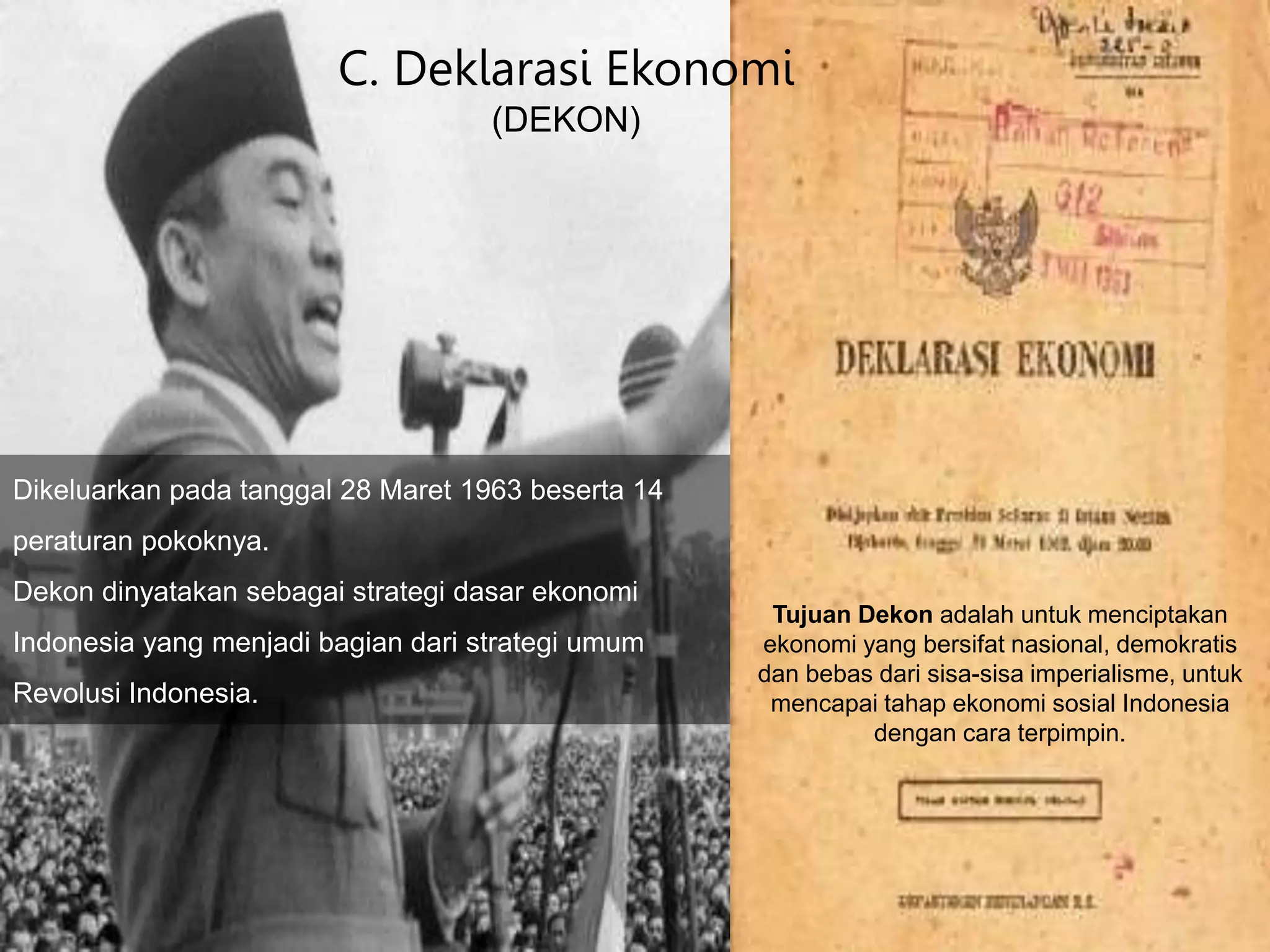 History Economy of Indonesia (Sejarah Ekonomi Indonesia) | PPTX