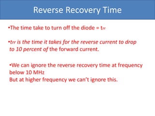 shortkey diode | PPT