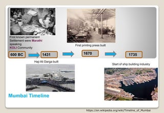 Evolution of Mumbai-A short study | PPTX