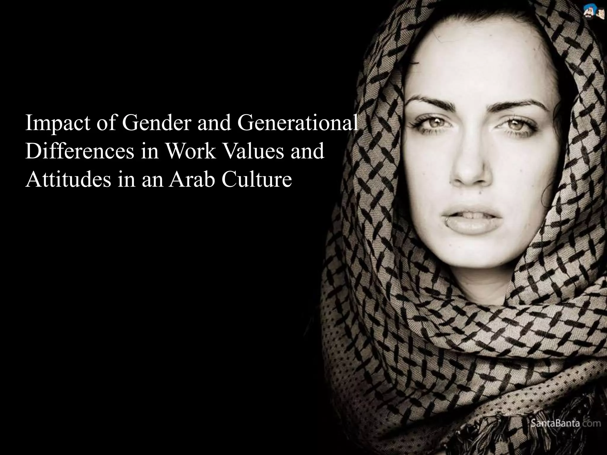 Impact of gender and generational differences in Arab culture | PPTX ...