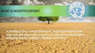Desertification | PPTX