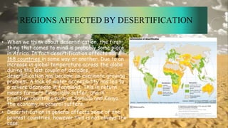 Desertification | PPTX
