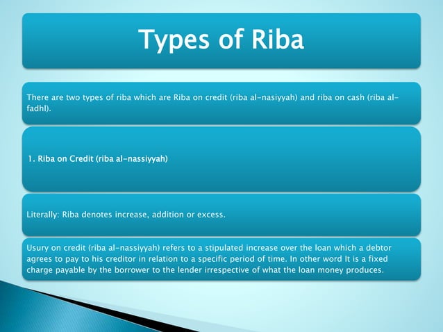 Presentation on Riba (Interest) | PPTX | Islam | Religion & Spirituality