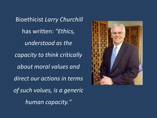 Importance of Ethics | PPTX