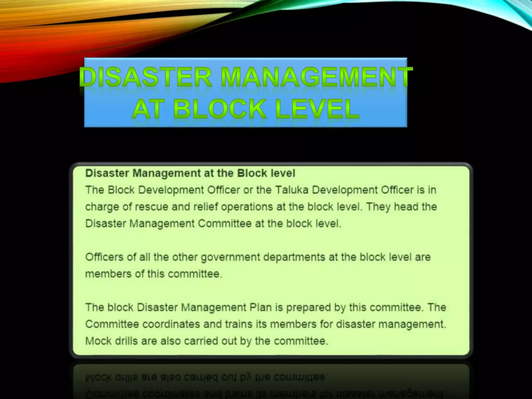 sharing responsibility role of local and state bodies during disaster ...