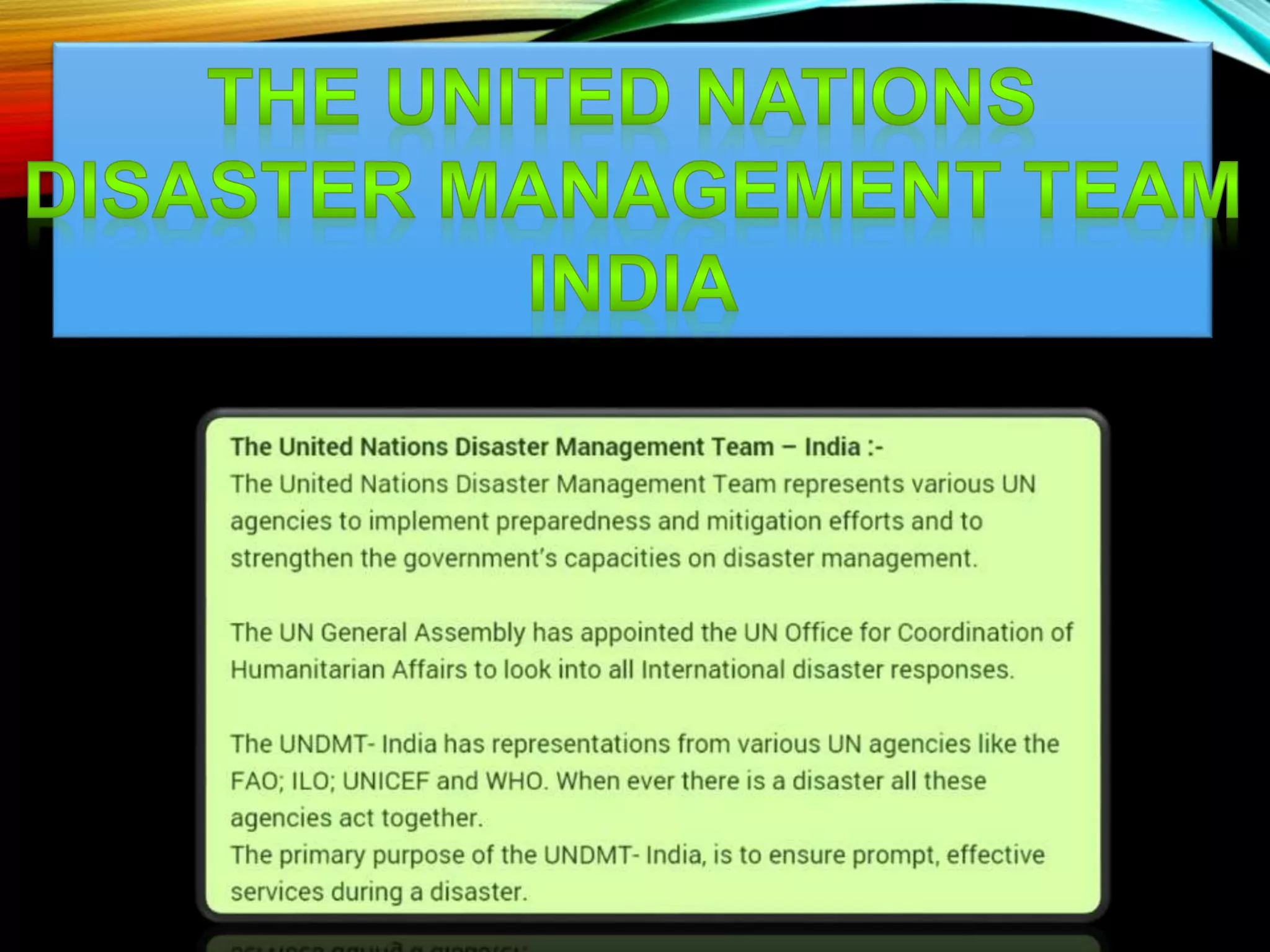 sharing responsibility role of local and state bodies during disaster ...