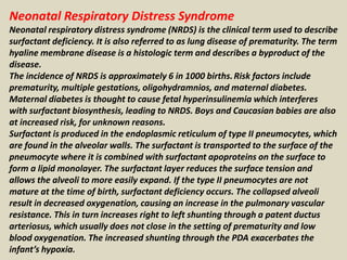 Presentation1.pptx, radiological imaging of neonatal lung disease. | PPTX