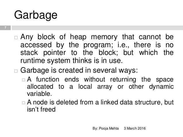 Memory Handling And Garbage Collection In Python