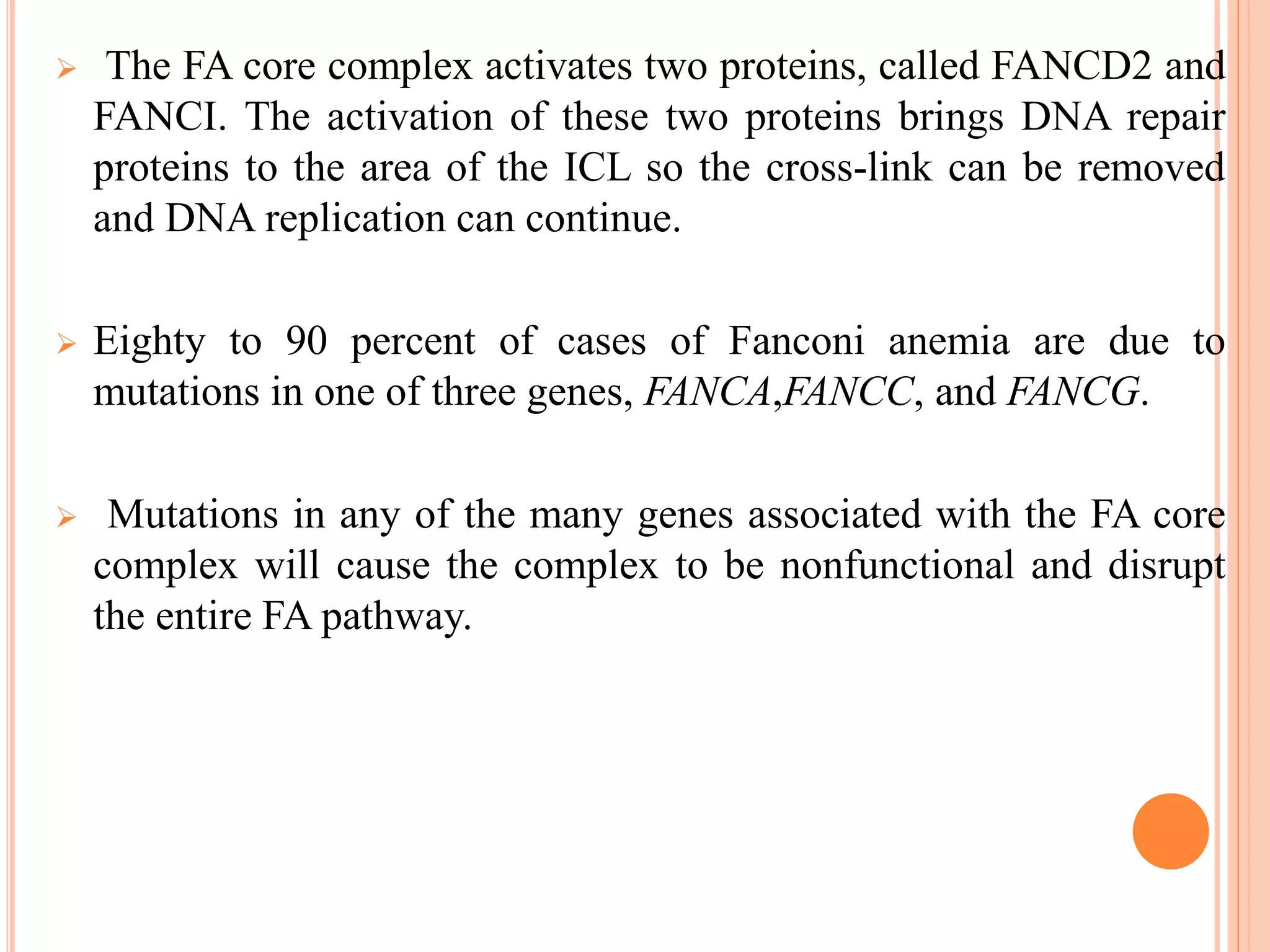 Fanconi anemia | PPTX