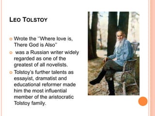 WHERE LOVE IS THERE, GOD IS ALSO | PPTX