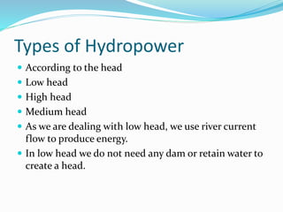 Turbine design for rive head | PPT