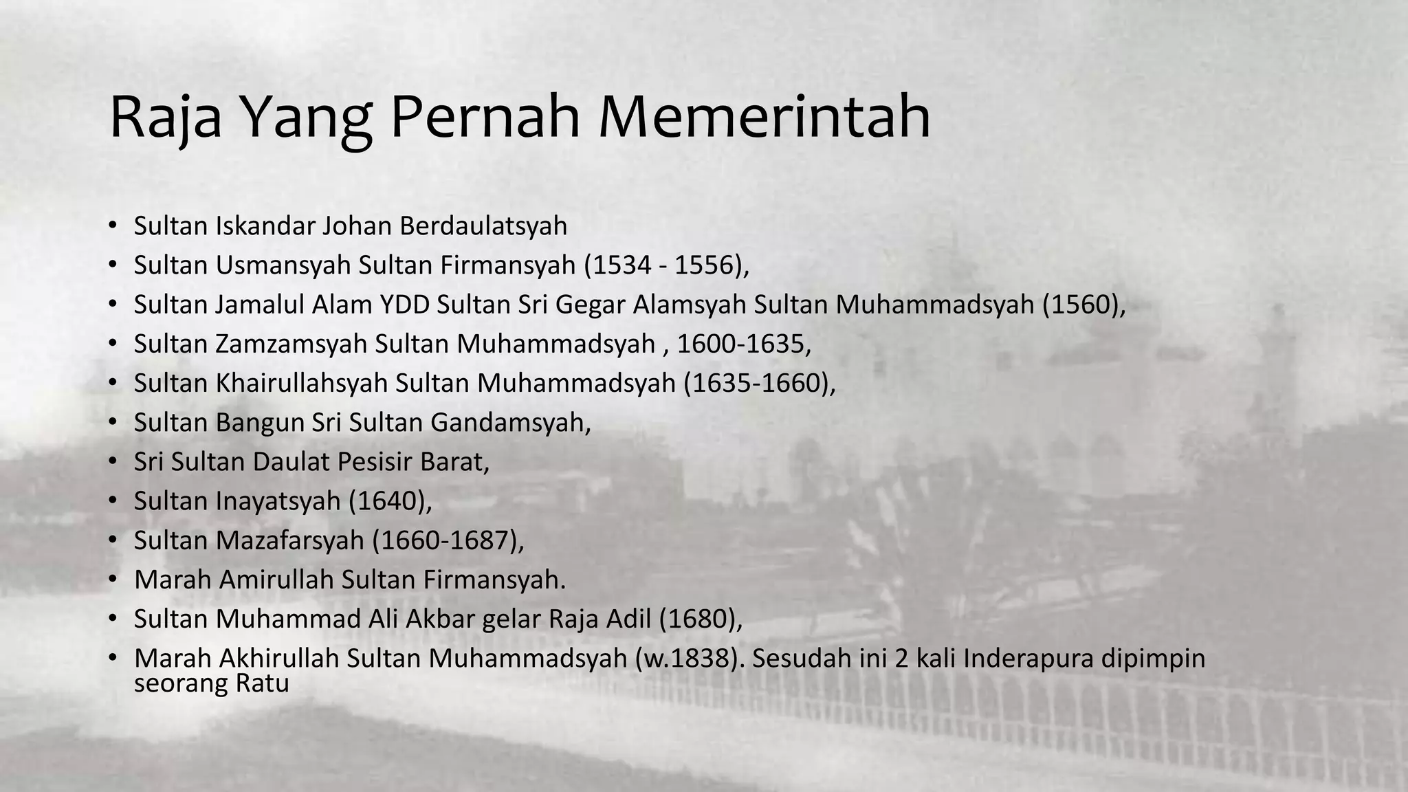 Kerajaan ISLAM di Sumatra | PPTX