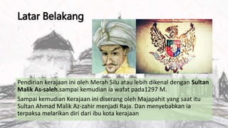 Kerajaan ISLAM di Sumatra | PPTX