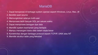 MariaDB | PPTX