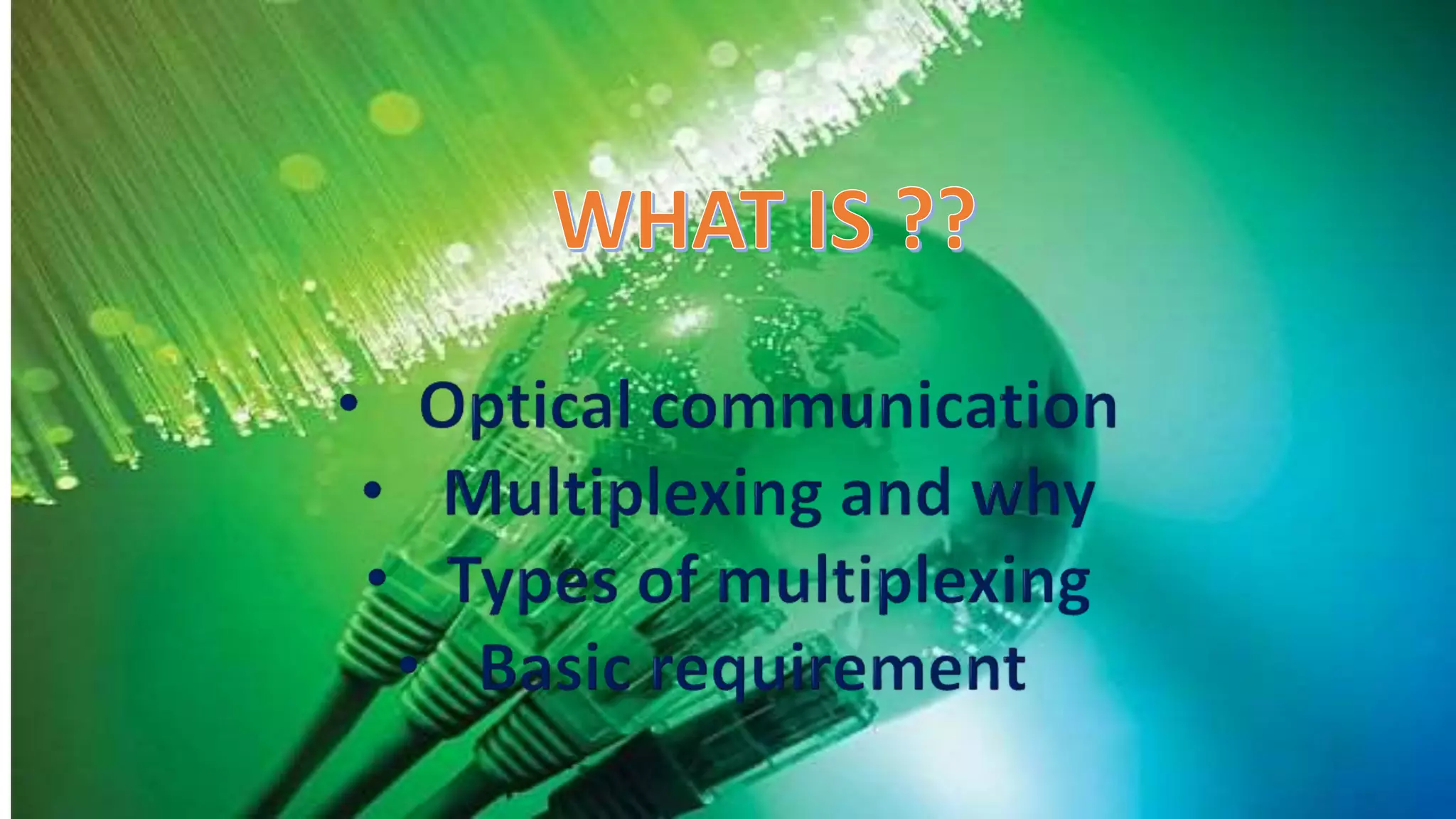 optical time division multiplexing | PPTX