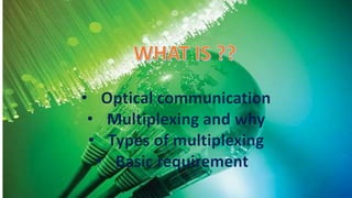 optical time division multiplexing | PPTX