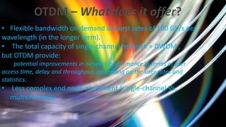 optical time division multiplexing | PPTX