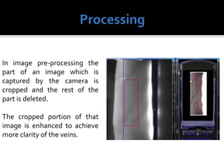 implementation of finger vein authentication technique | PPTX